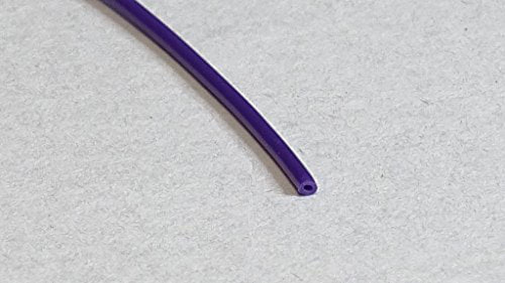 RiteAV 10M 3mm Purple Fiber Optic Cable Bulk Raw Furcation Tubing Jack ...