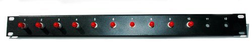 12 Port Fiber Patch Panel - ST – FiberCables.com